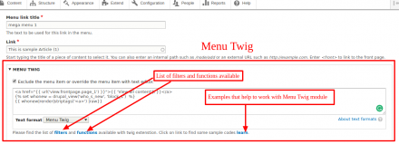 Menu Twig | Drupal.org